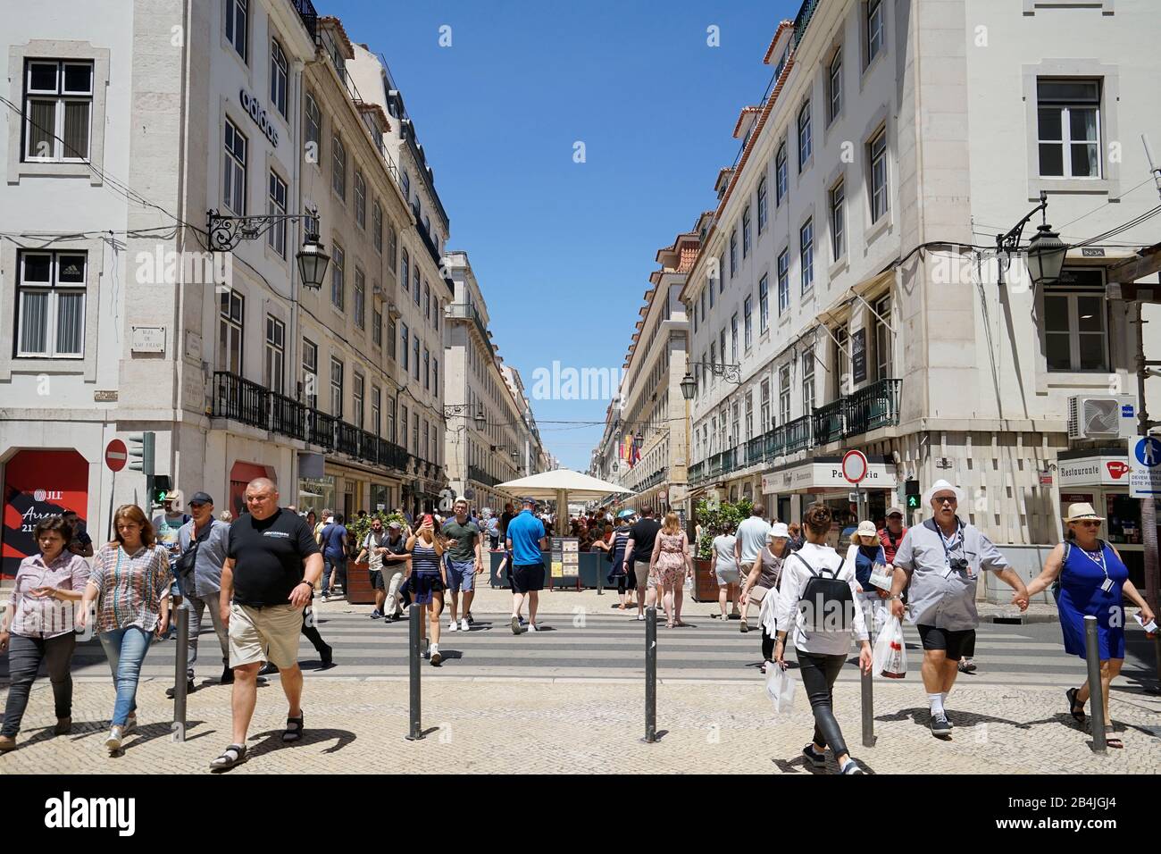 Europe, Portugal, Lisbon region, Lisbon, Praca do Comercio, Commerce ...