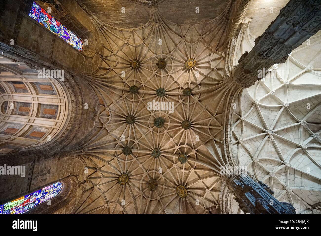 Europe, Portugal, Lisbon region, Lisbon, Belem, Jeronimos Monastery ...