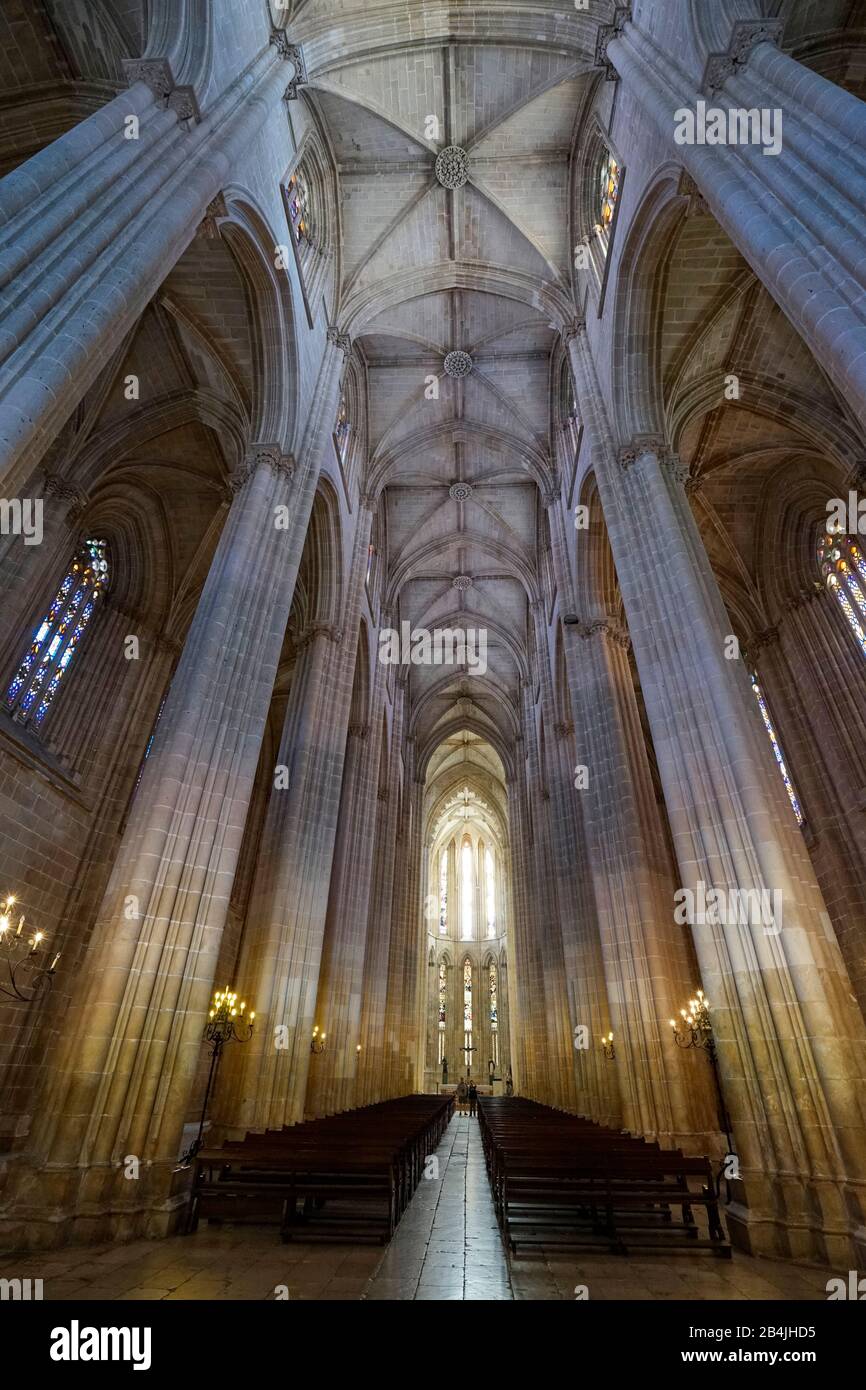 Europe, Portugal, Centro Region, Batalha, Mosteiro da Batalha ...