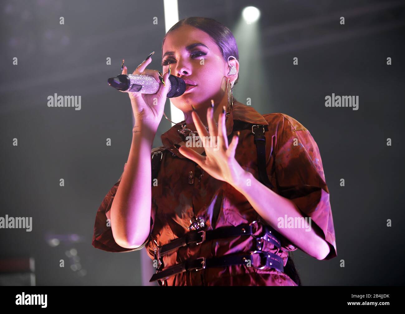 Mabel Performing at Liverpool O2 Academy - 04-02-2020 Featuring: Mabel ...