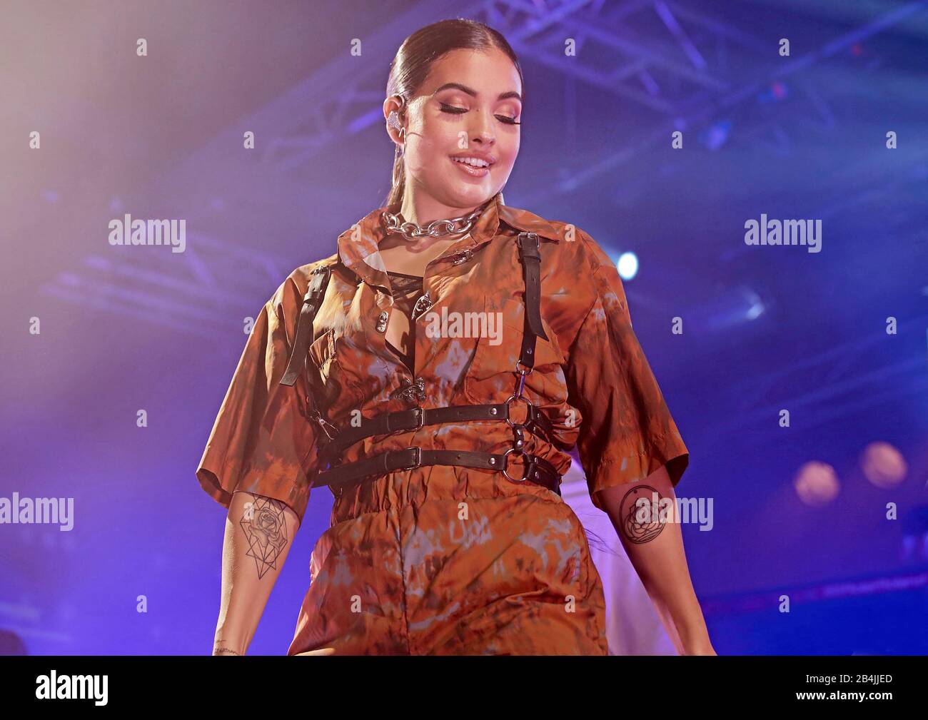 Mabel Performing at Liverpool O2 Academy - 04-02-2020 Featuring: Mabel ...