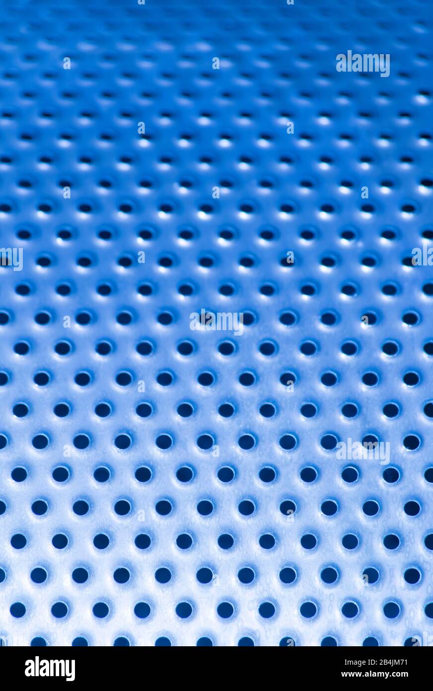 Perforated metal blue hole hi-res stock photography and images - Alamy