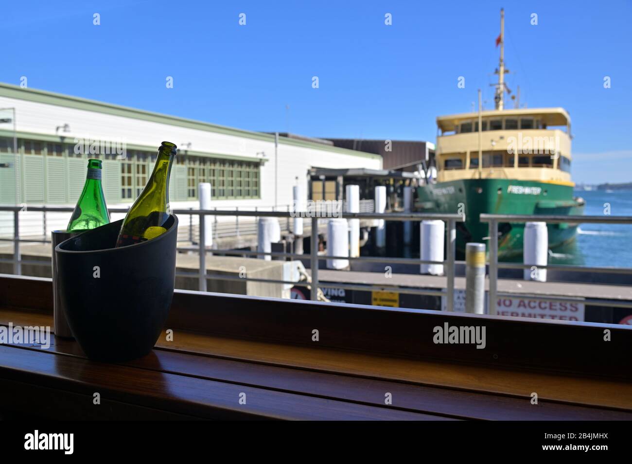 The quaint beach-side suburb of Manly, Sydney AUS Stock Photo - Alamy