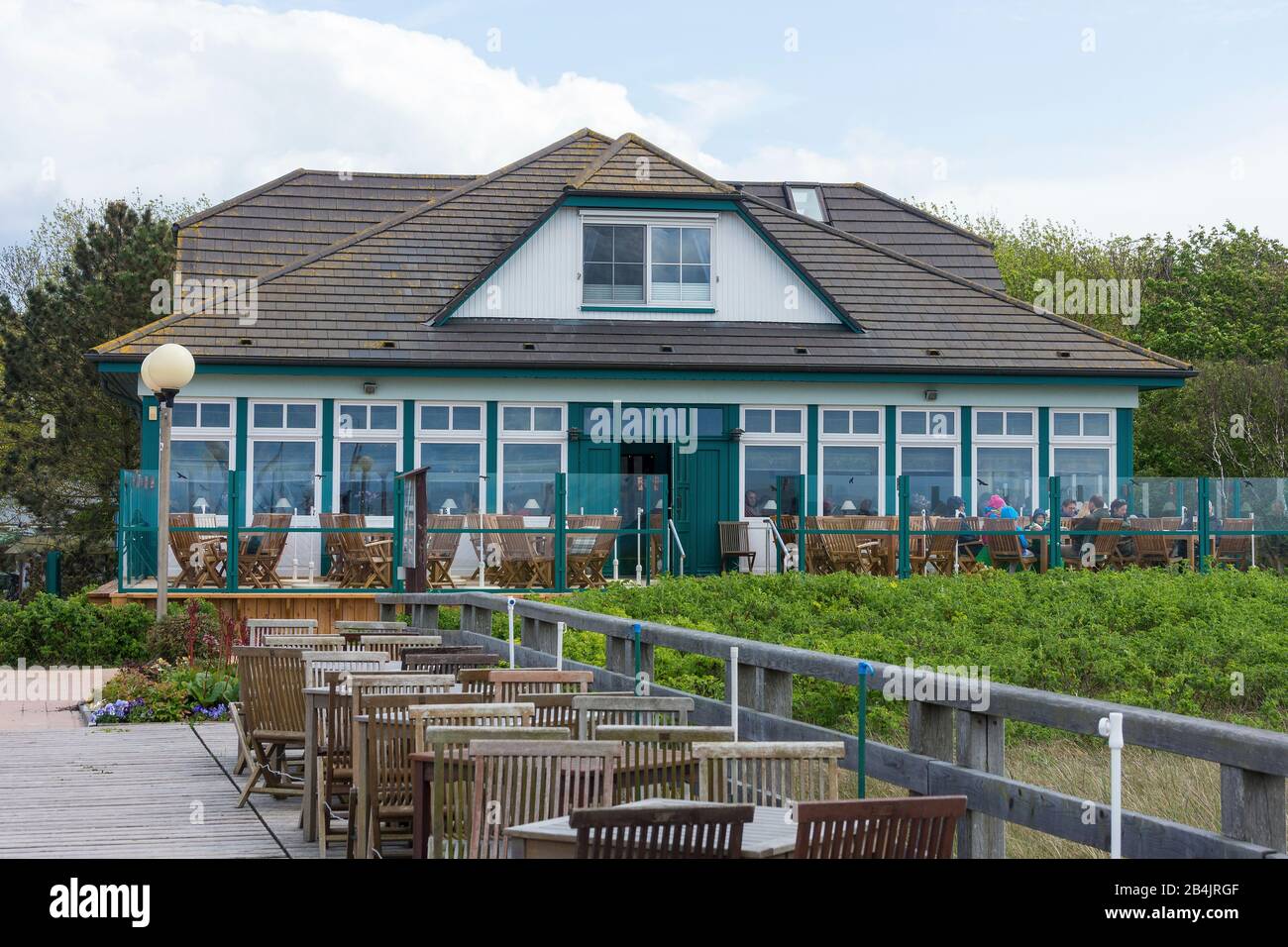 Ostsee, Fischland, Darss, Seebad Wustrow, Restaurant Swantewit ...