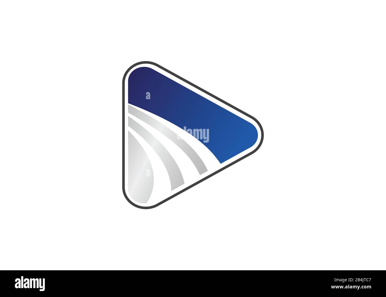 Abstract shape logo vector unique simple modern Stock Vector Image ...