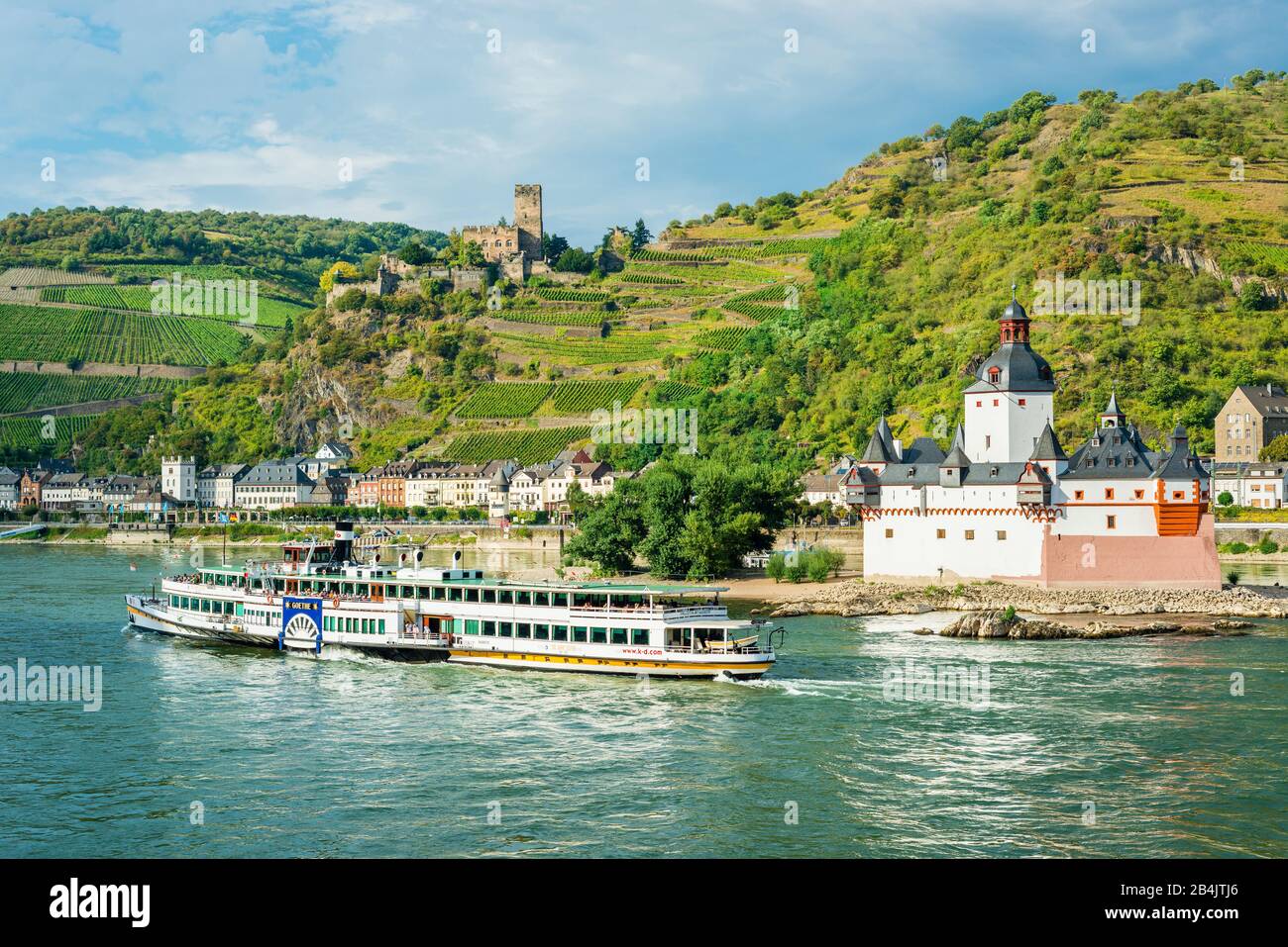Rhine ferry at kaub hi-res stock photography and images - Alamy