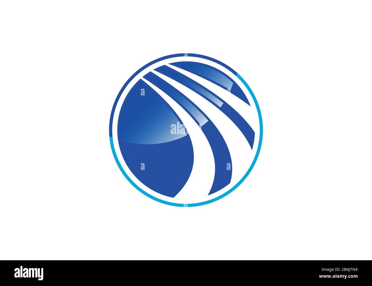 Abstract shape logo vector unique simple modern Stock Vector Image ...