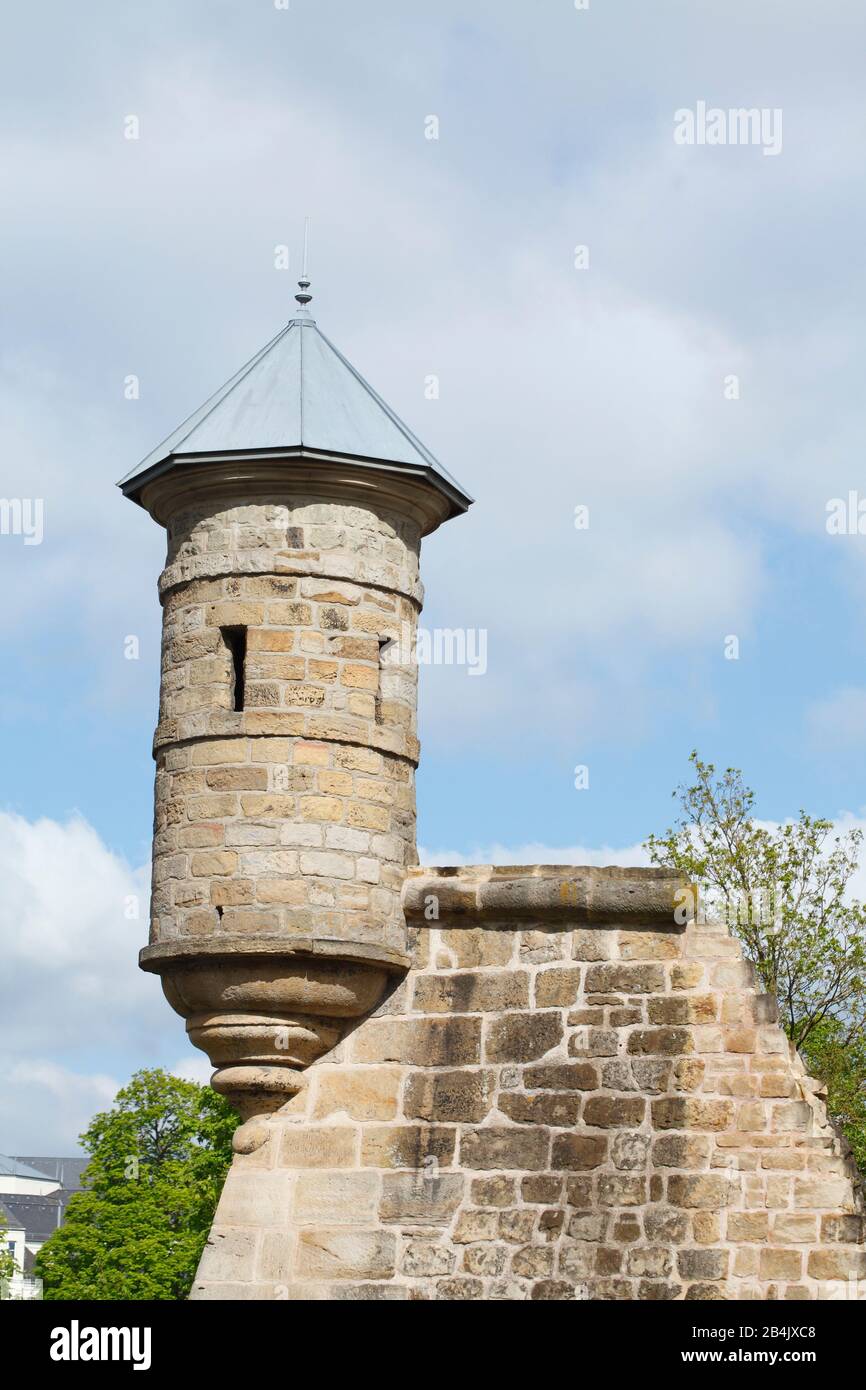 Spanish Turret, Luxembourg City, Luxembourg, Europe Stock Photo - Alamy