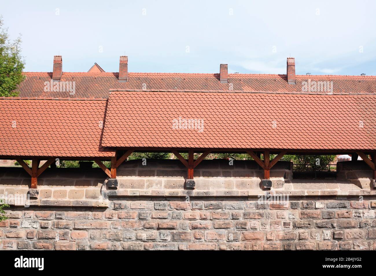City Town Wall Nuremberg Germany High Resolution Stock Photography and ...