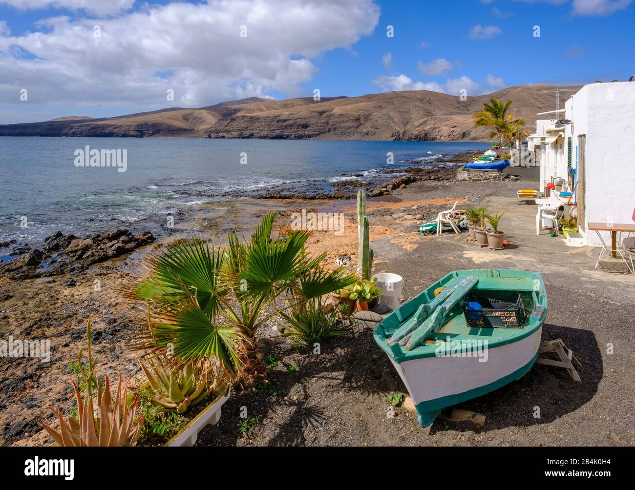Village playa quemada at yaiza hi-res stock photography and images - Alamy