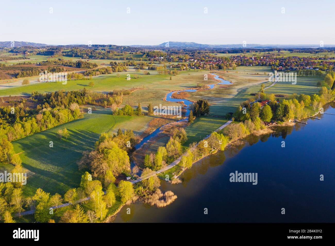 River at uffing am staffelsee hi-res stock photography and images - Alamy