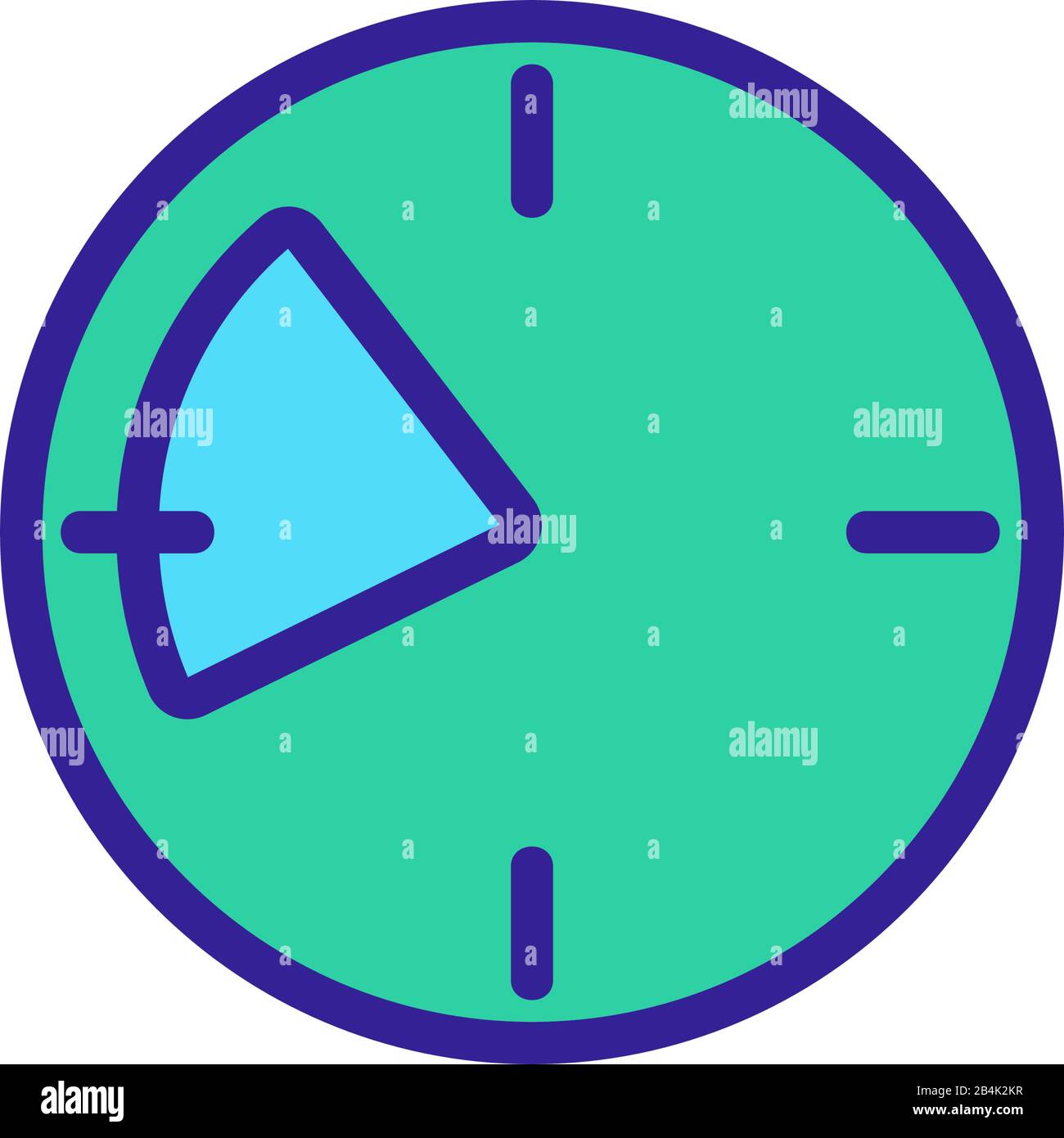 morning icon vector. Isolated contour symbol illustration Stock Vector ...