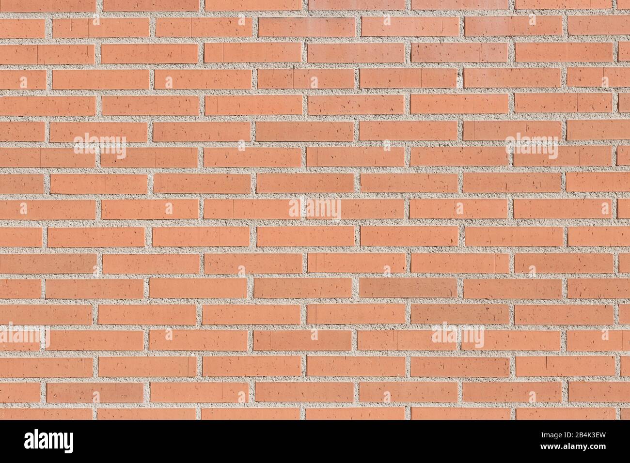 general plan of an orange-coloured solid brick wall Stock Photo - Alamy