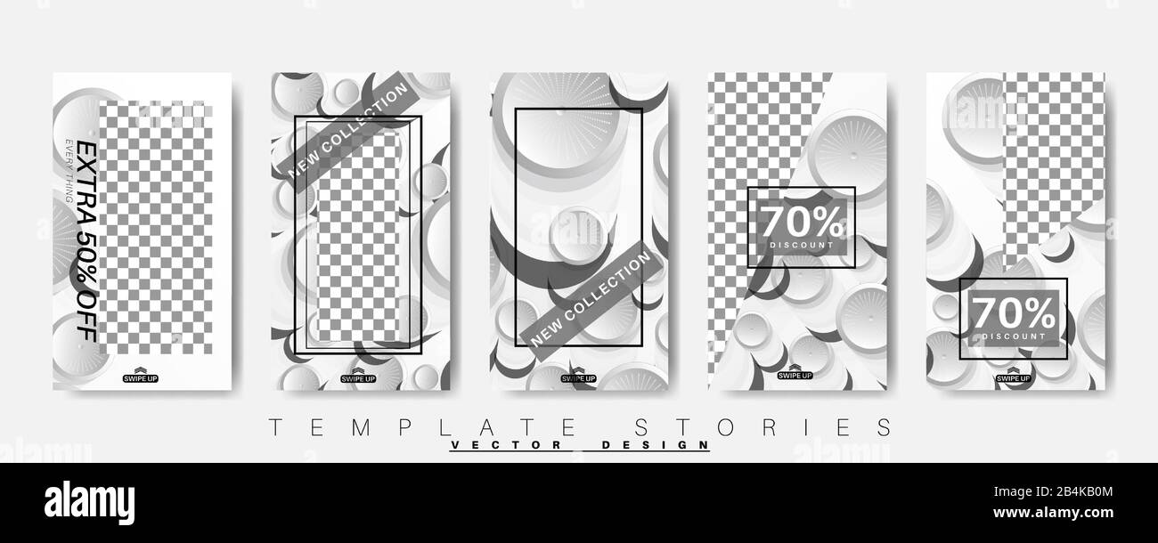 Story template for social media , editable vector design Stock Vector ...