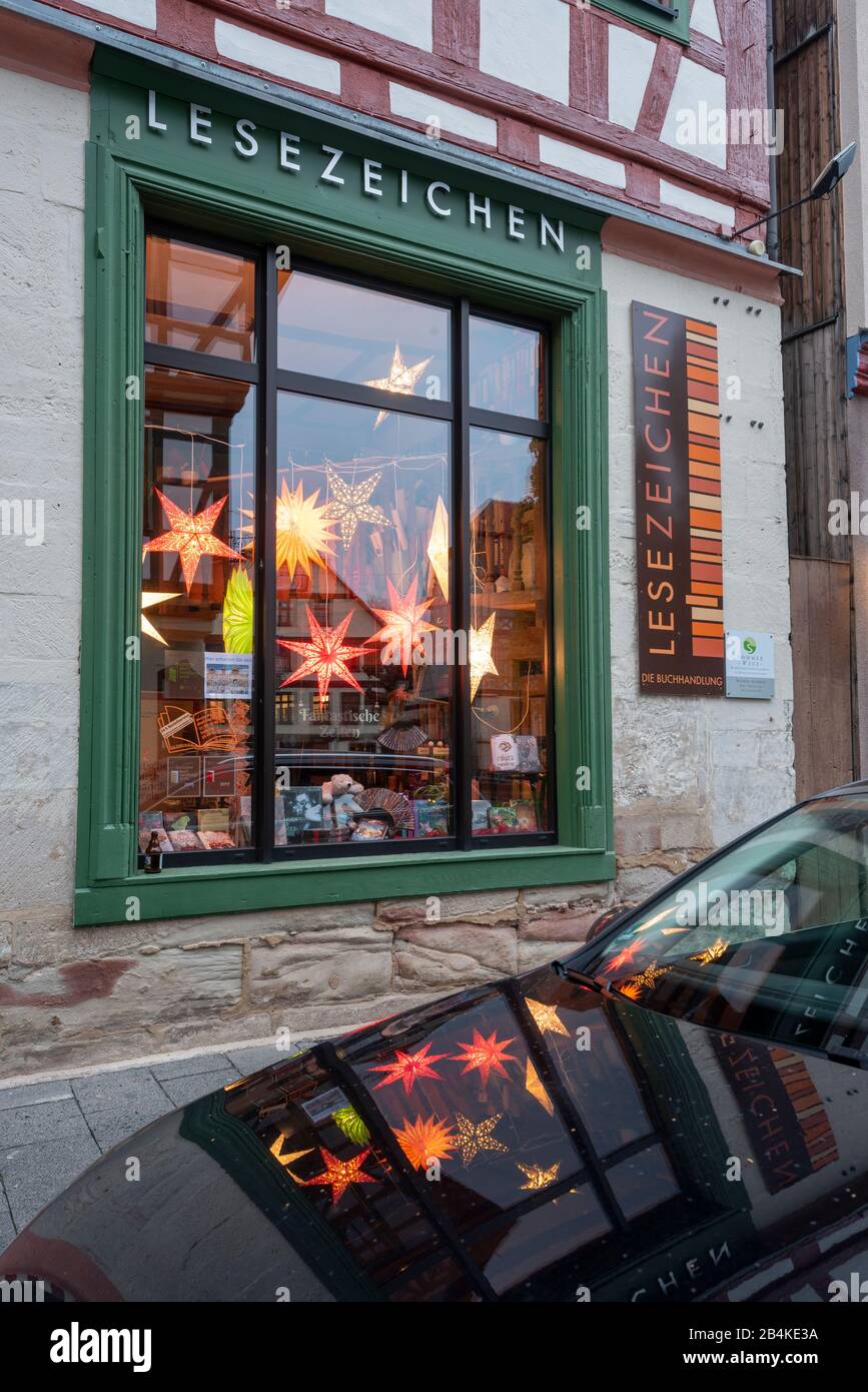 Germany, Thuringia, Schmalkalden, bookstore 'Bookmarks' Stock Photo - Alamy