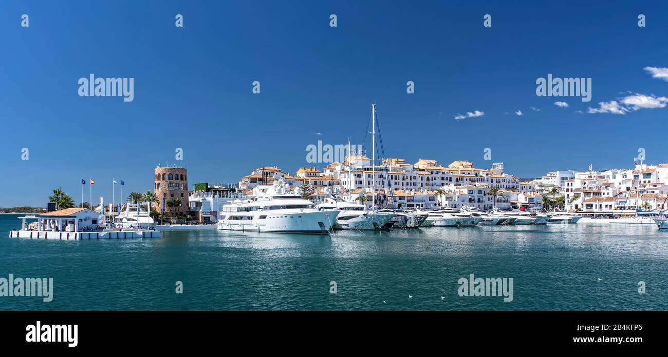 Marbella port hi-res stock photography and images - Alamy