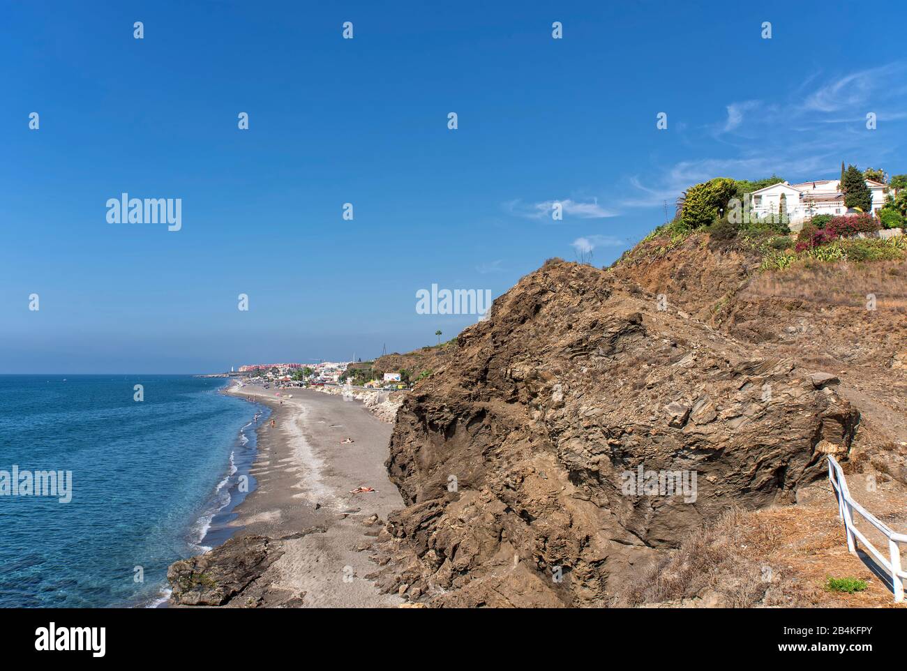 Beach and rock in torrox costa hi-res stock photography and images - Alamy