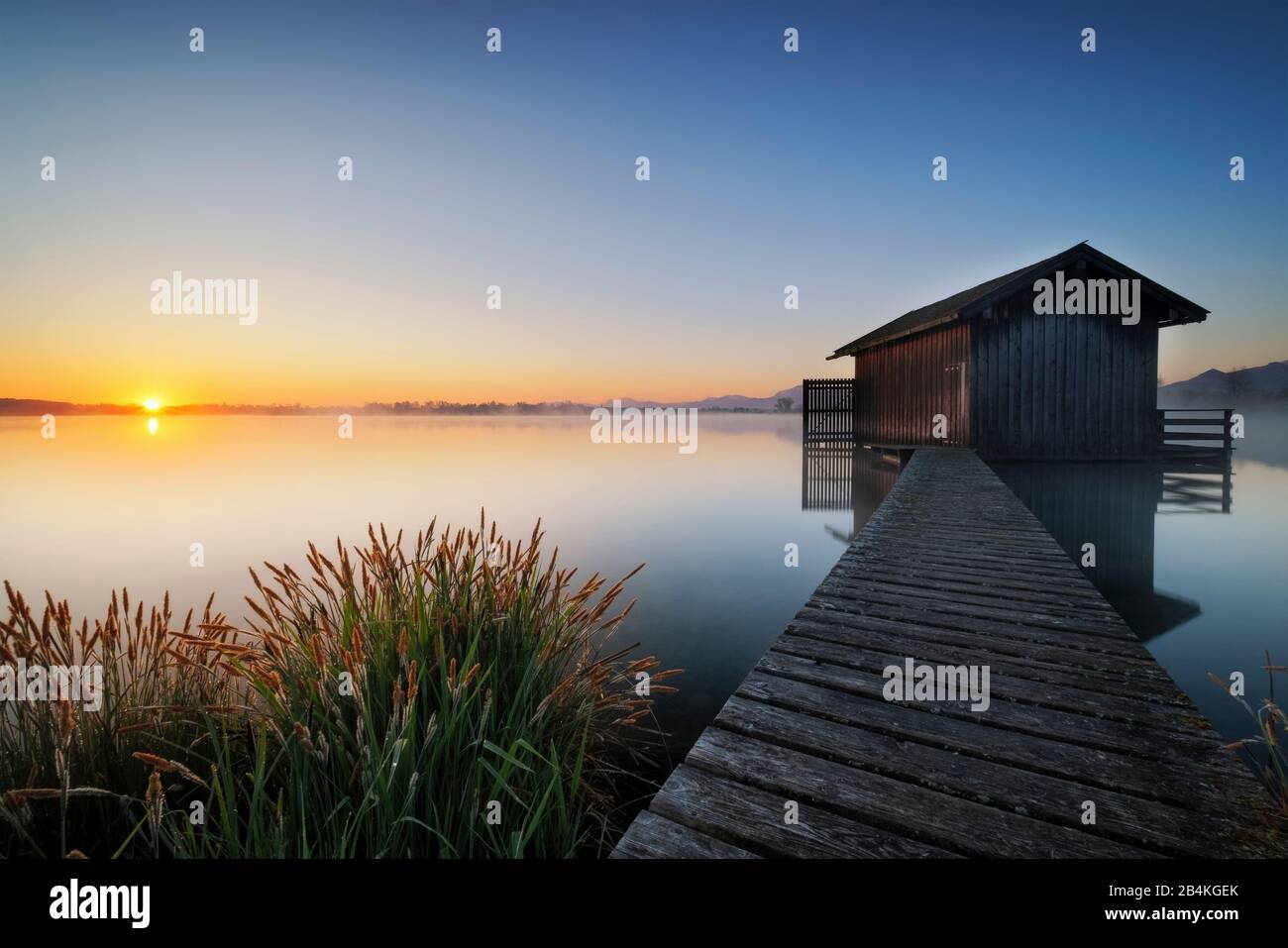 Chiemgau lake hi-res stock photography and images - Alamy