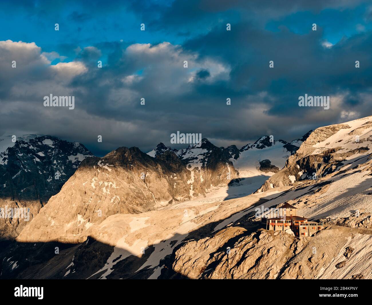 Stelvio Pass, Stelvio Pass, Prato allo Stelvio Pass, Vinschgau, South ...