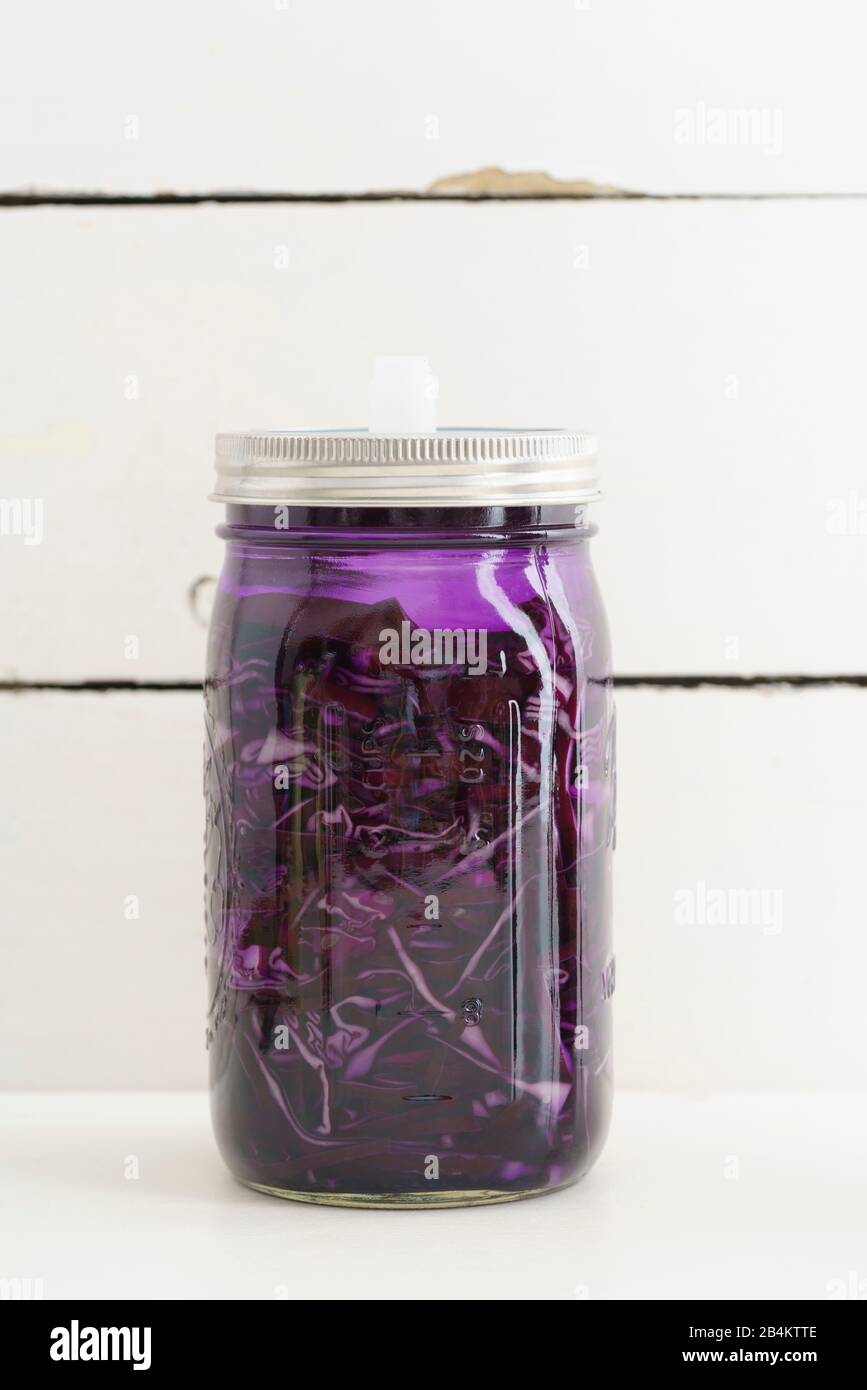 Fermented vegetables pickled cabbage hi-res stock photography and ...
