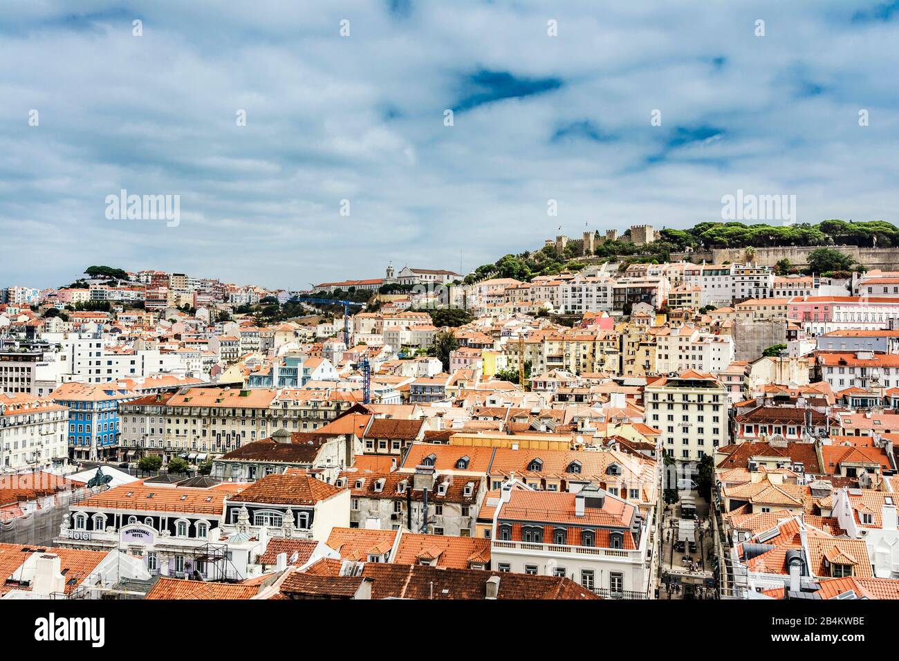 Luftaufnahme von baixa hi-res stock photography and images - Alamy