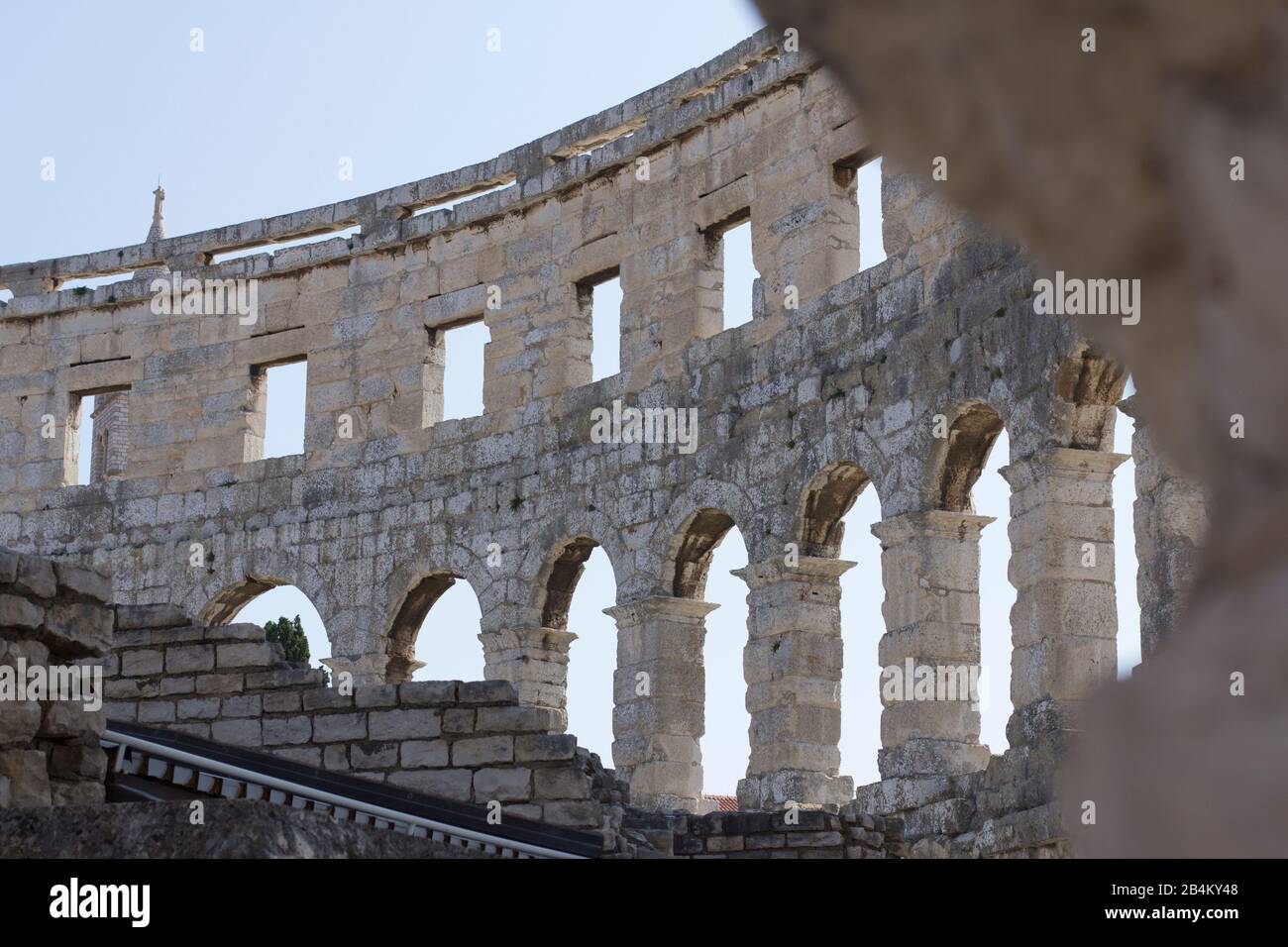 Amphitheater roman pula museum hi-res stock photography and images - Alamy