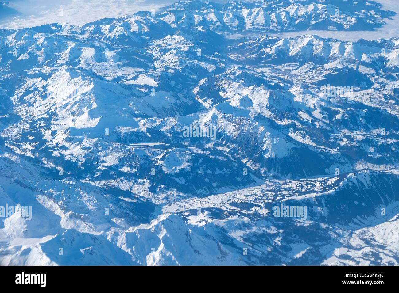 Pyrenees Mountains From Plane High Resolution Stock Photography and ...