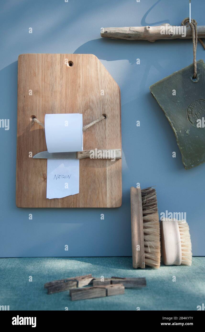 DIY note holder Stock Photo - Alamy