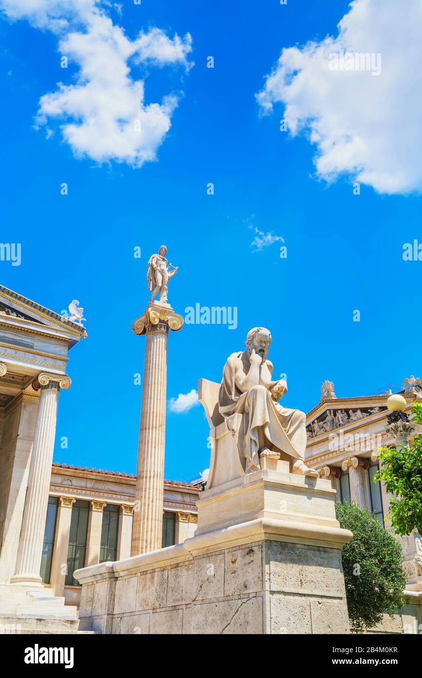 Akadimia athens hi-res stock photography and images - Alamy