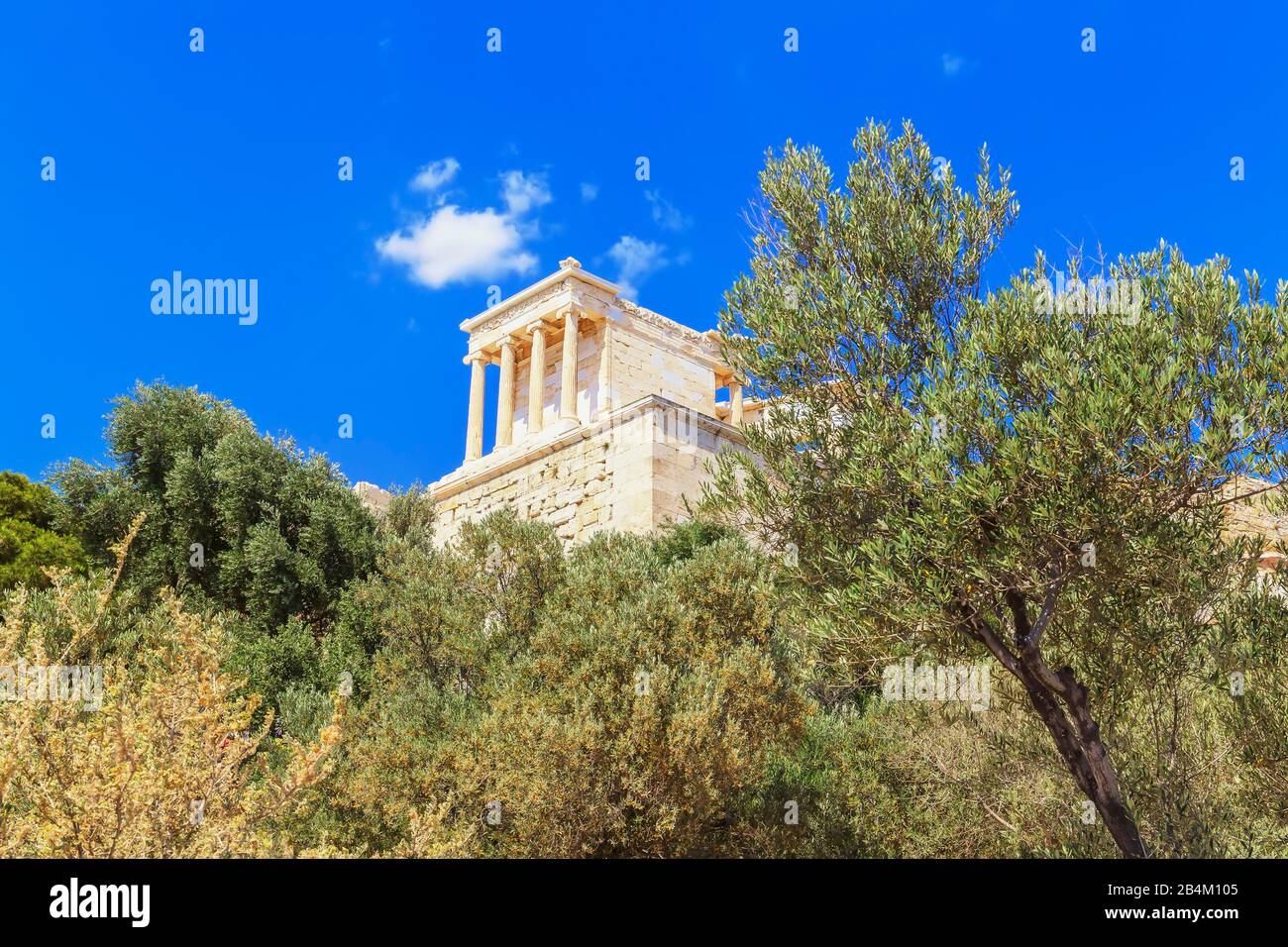 The Propylaea, The monumental gateway to the Acropolis, Athens, Greece ...