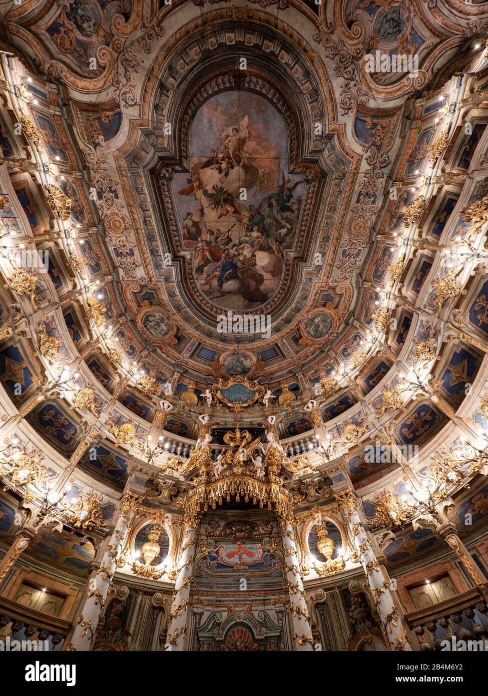 Margravial Opera House Bayreuth, inside, UNESCO World Heritage ...