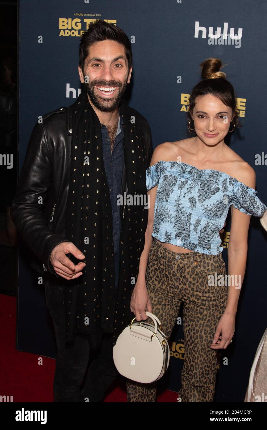NEW YORK, NY - MARCH 05: Nev Schulman and Laura Perlongo attend the ...