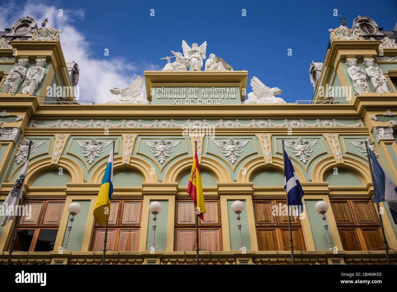 Spain, Canary Islands, Tenerife Island, Santa Cruz de Tenerife, Circulo ...