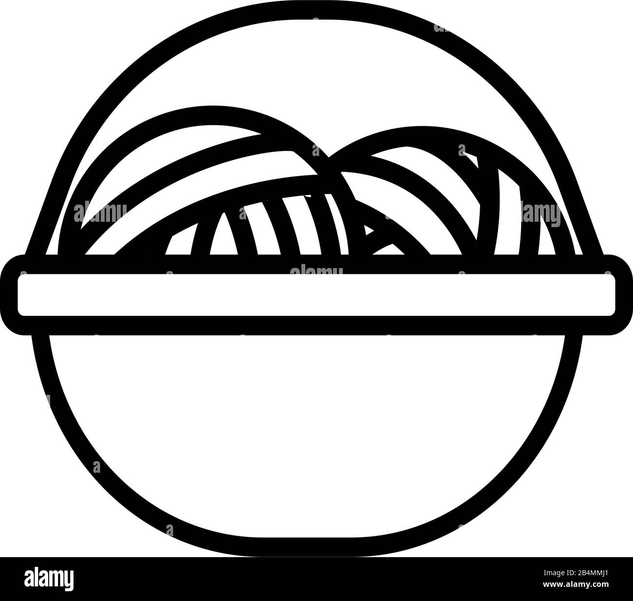 thread icon vector. Isolated contour symbol illustration Stock Vector ...