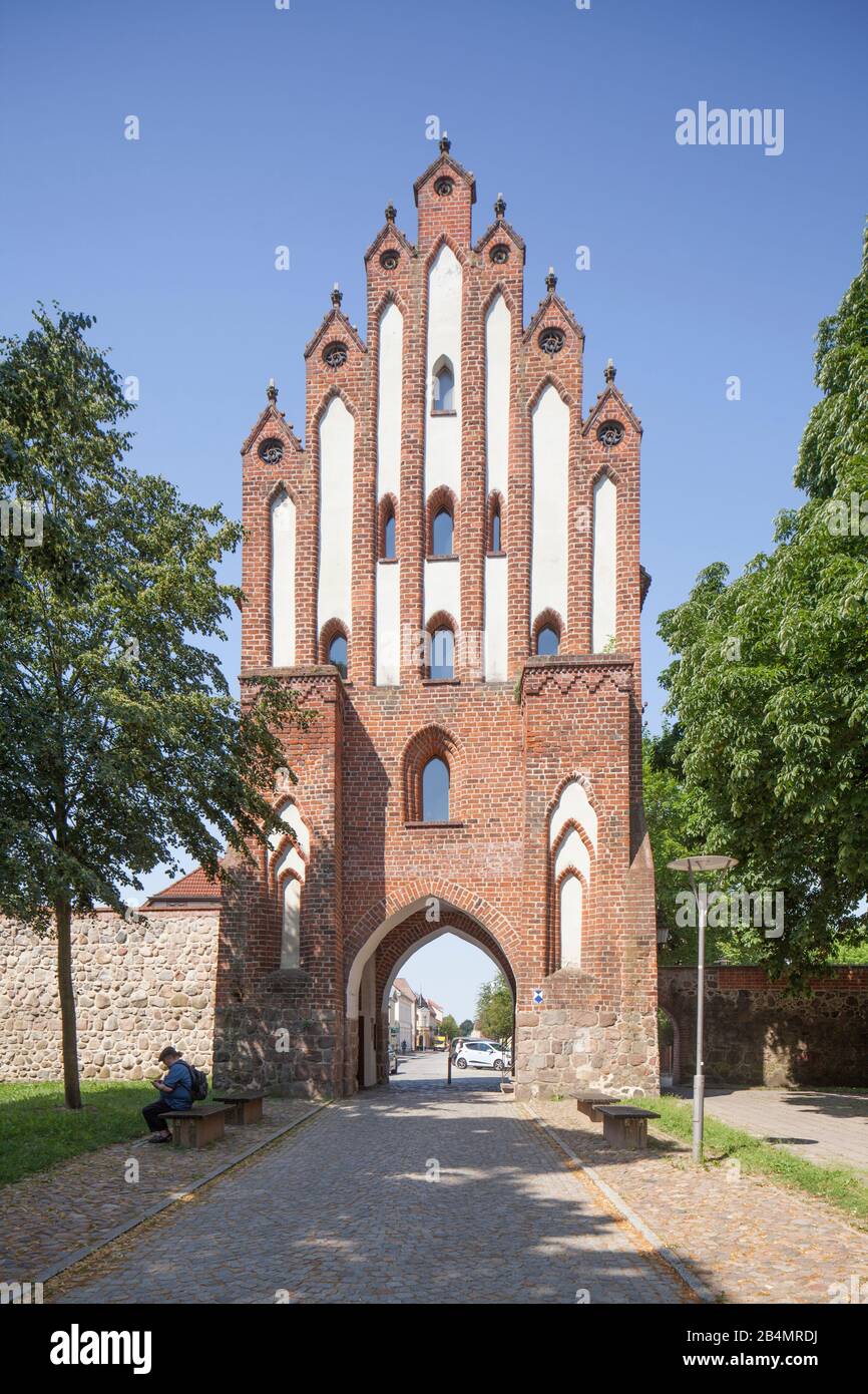 Neues Tor Neubrandenburg Stock Photos & Neues Tor Neubrandenburg Stock ...