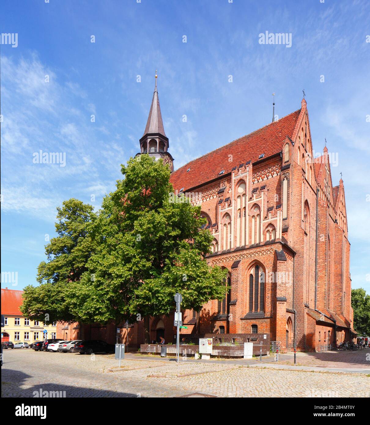 Parish Church St. Marien, North German brick Gothic, Güstrow ...