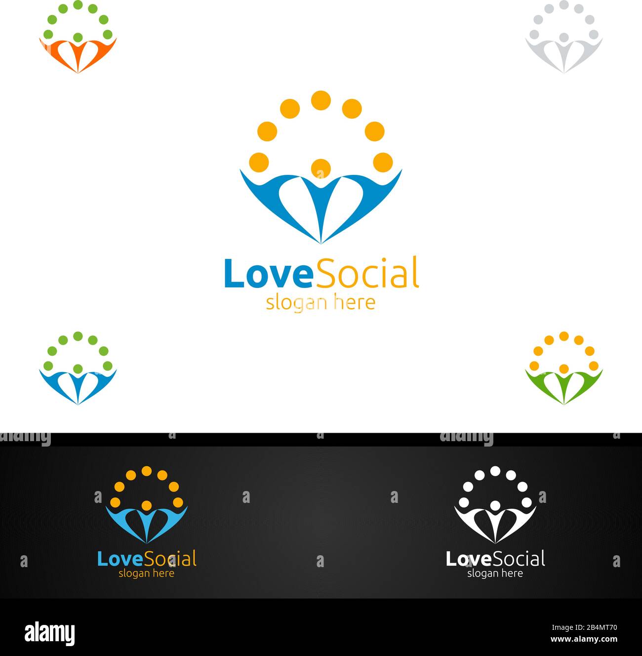 Love community Stock Vector Images - Alamy