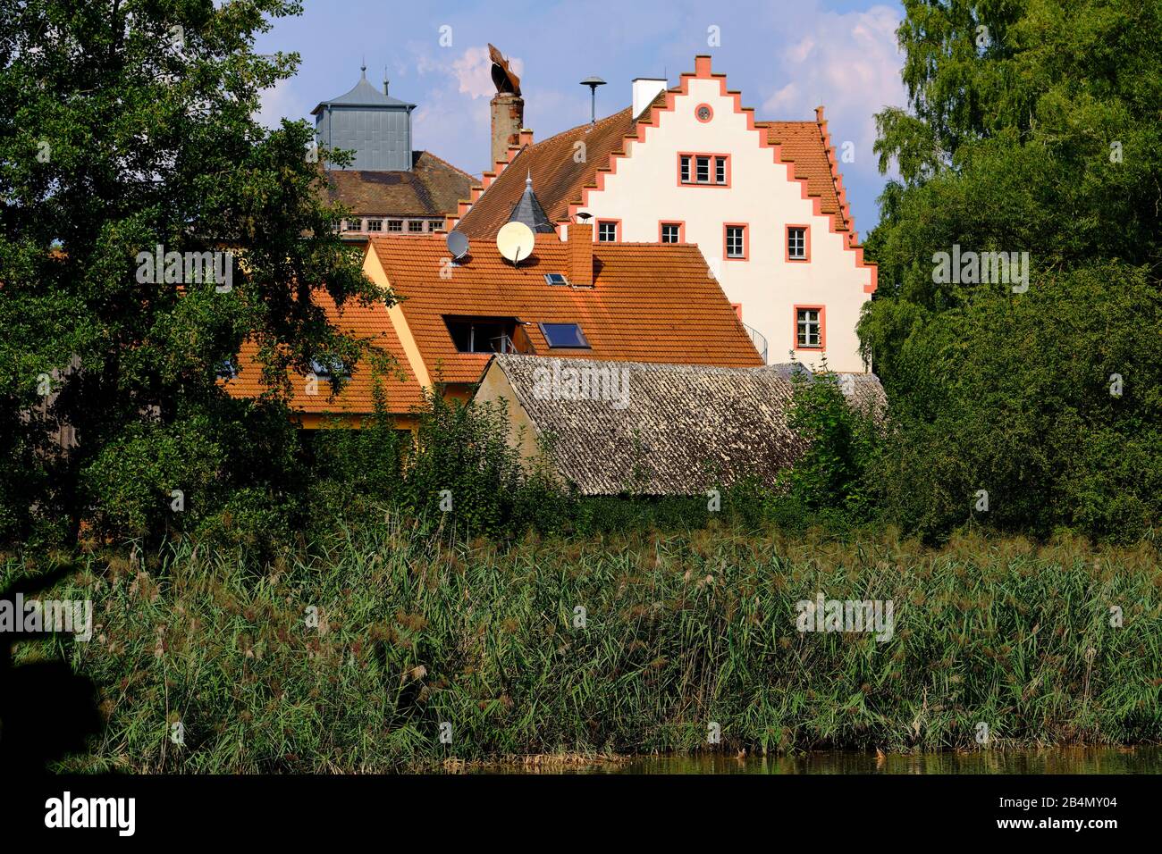 Trabelsdorf Palace and Castle Park, Lisberg municipality, Bamberg ...