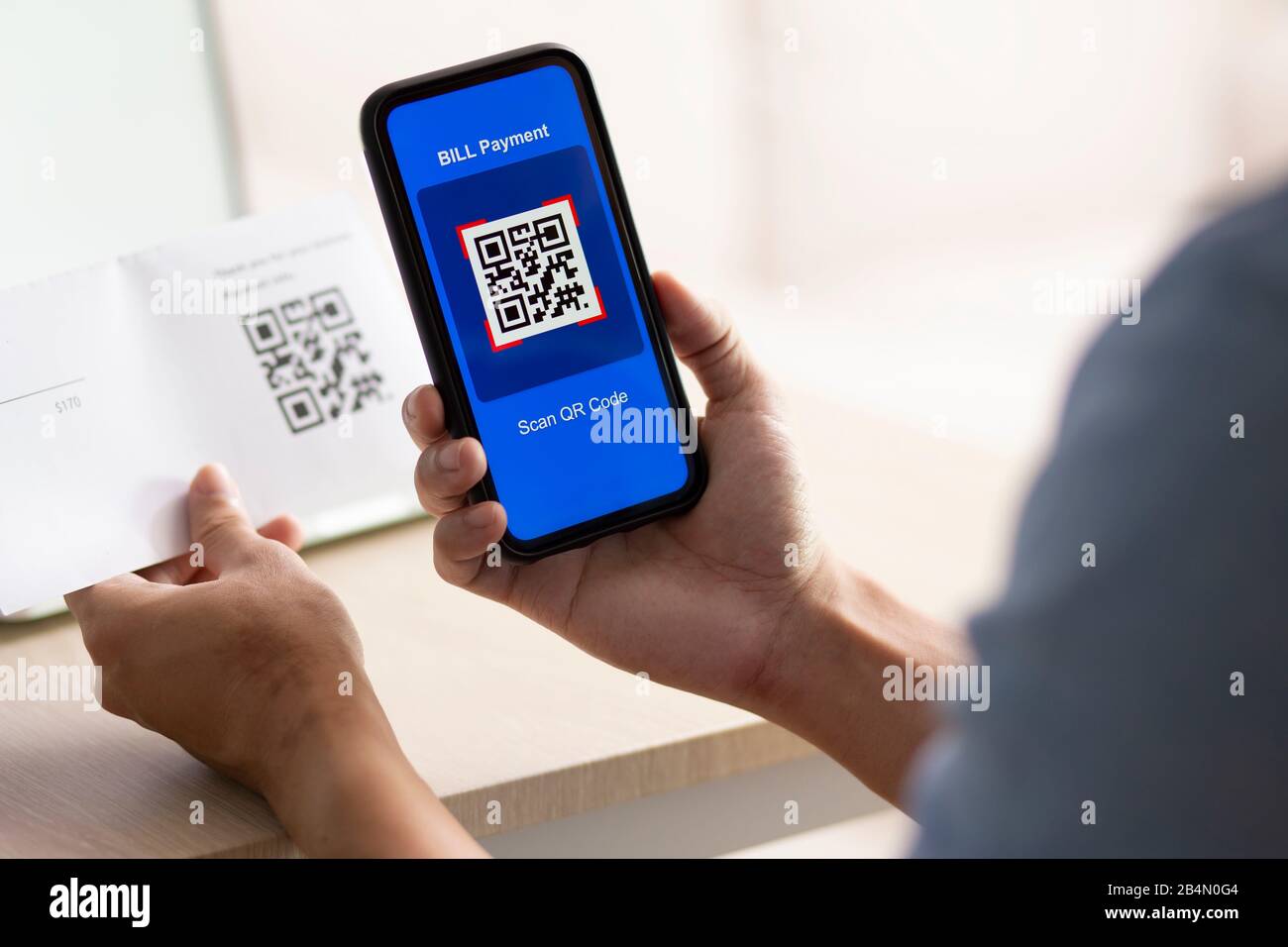 Bar code payment hi-res stock photography and images - Alamy