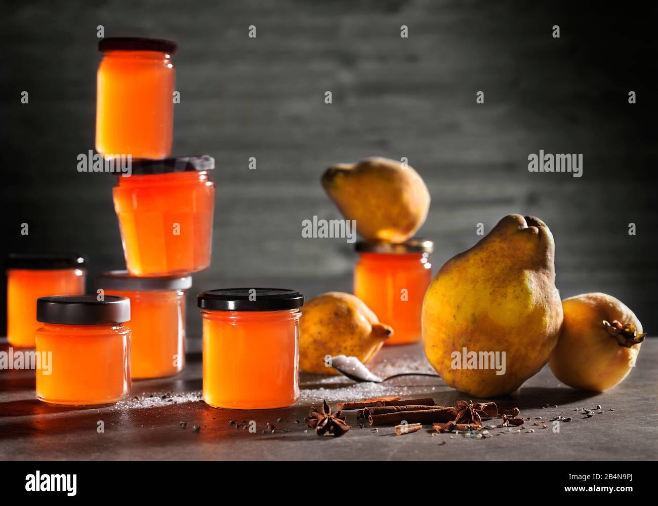 Quince jelly hi-res stock photography and images - Alamy