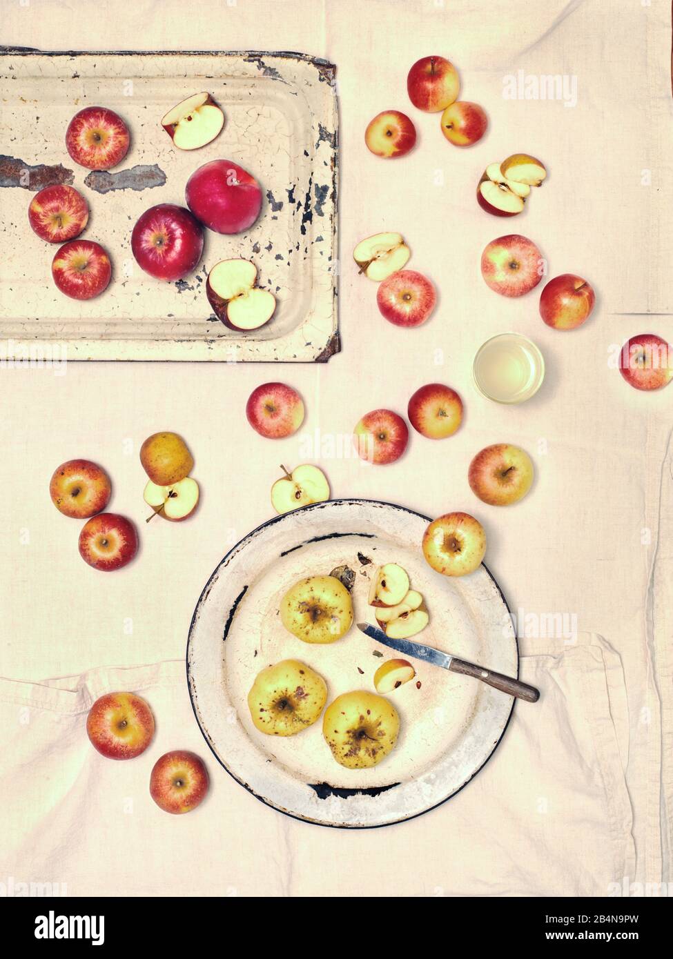 Apples old varieties Stock Photo - Alamy
