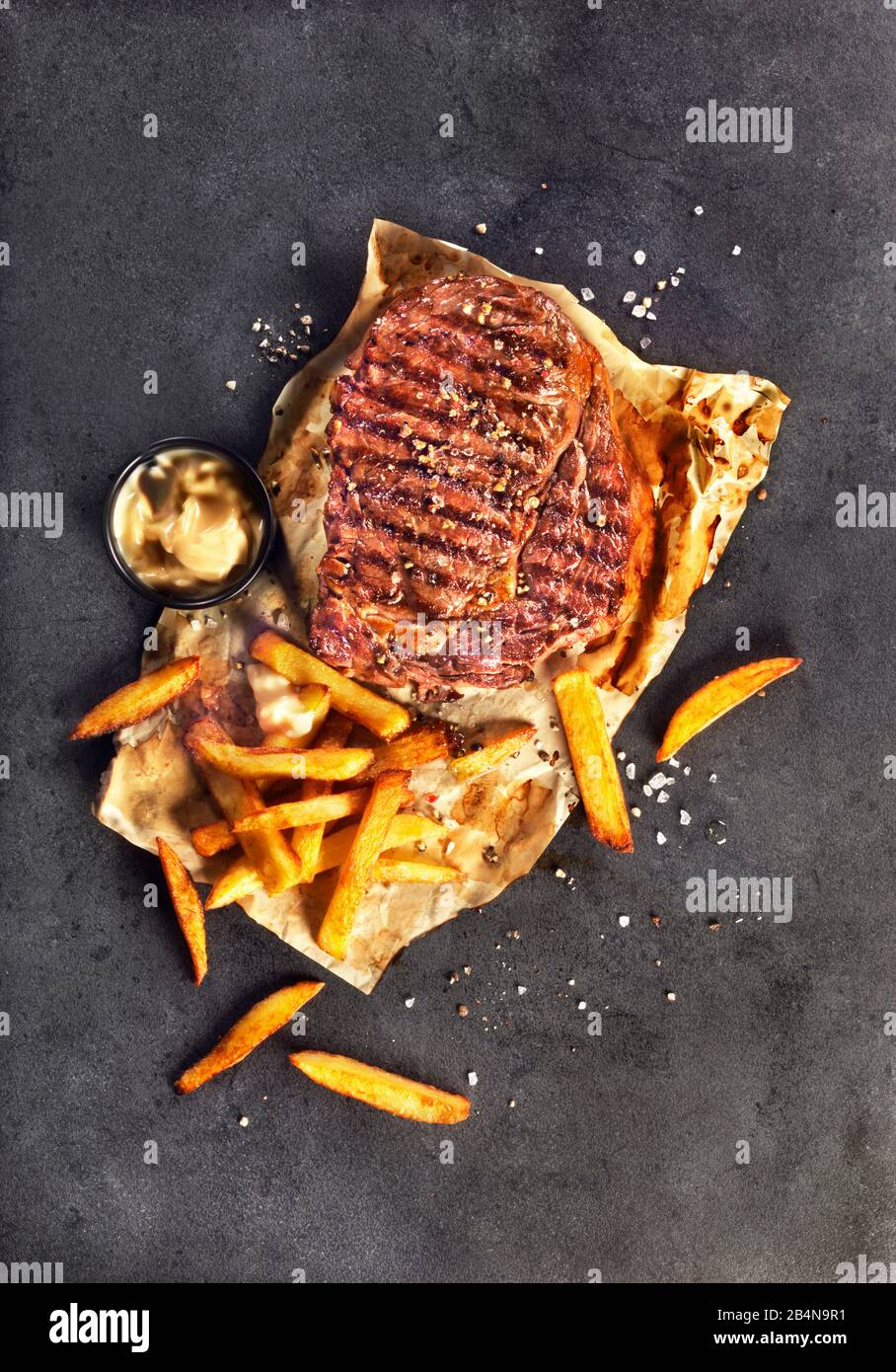 Steak fries hi-res stock photography and images - Alamy