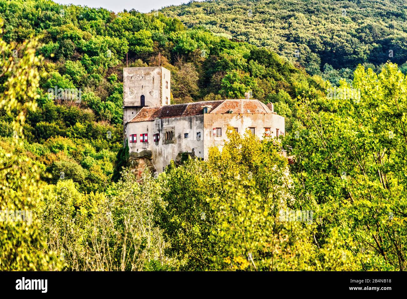Greifenstein rock castle hi-res stock photography and images - Alamy