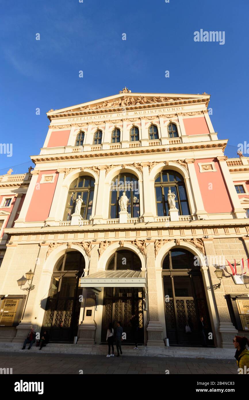 Musikverein concert hall vienna hi-res stock photography and images - Alamy