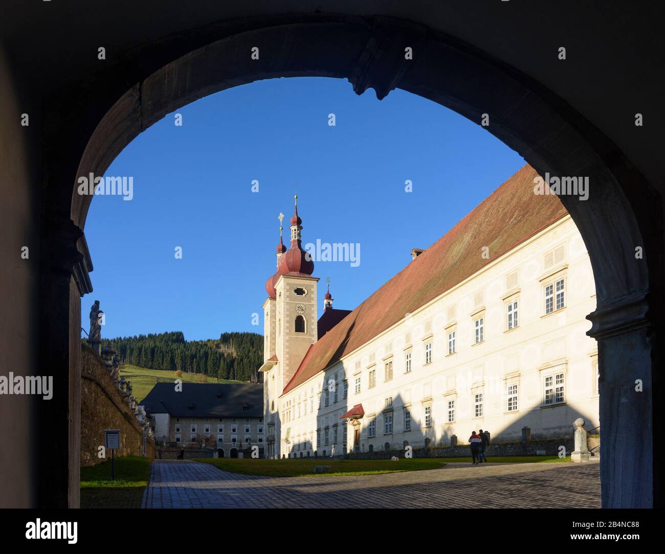 Monastery st lambrechts abbey hi-res stock photography and images - Alamy