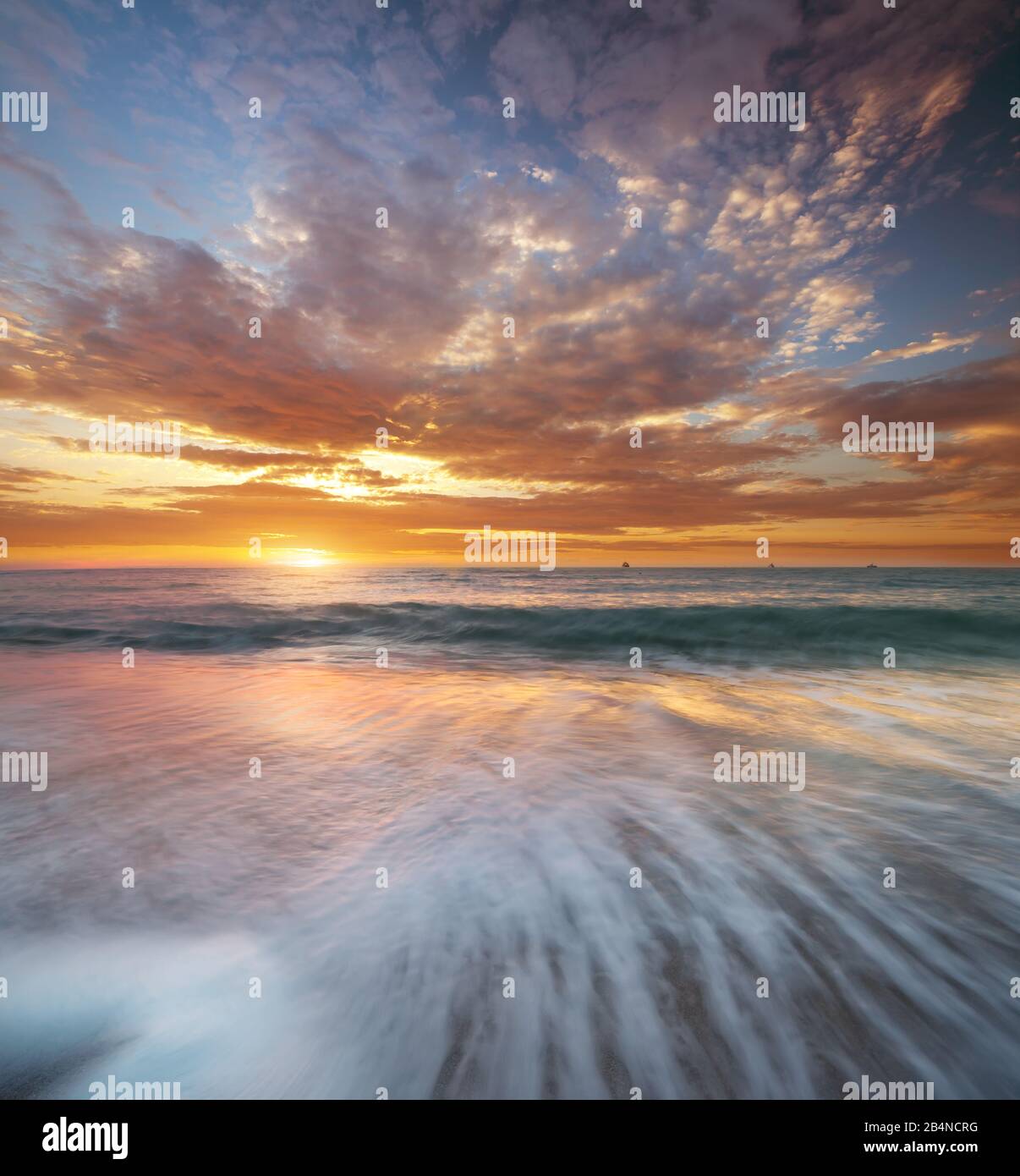 Beautiful seascape. Composition of nature Stock Photo - Alamy