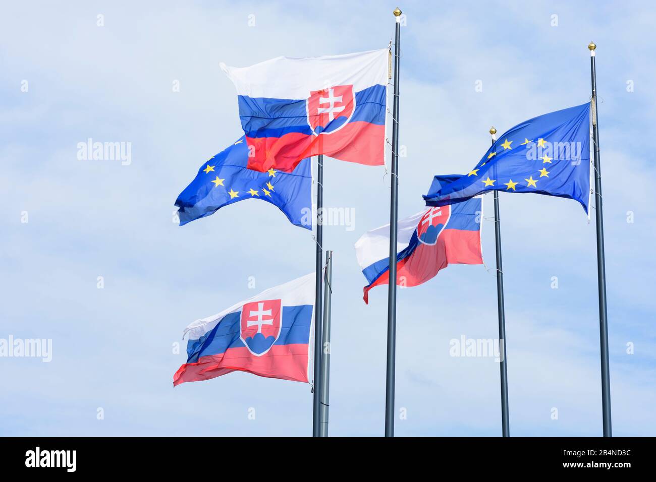 Flags of slovakia hi-res stock photography and images - Alamy