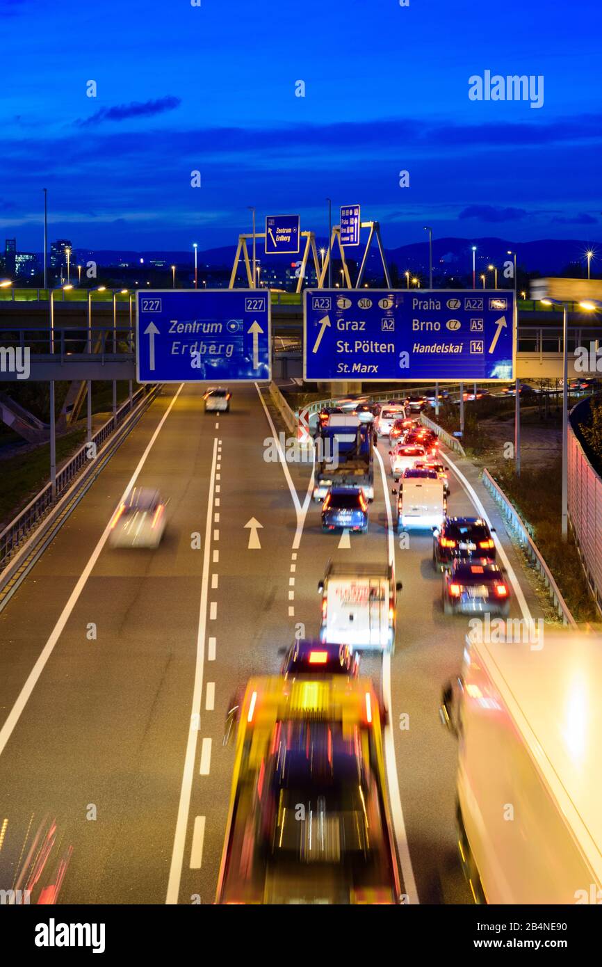 Traffic jam in austria hi-res stock photography and images - Alamy