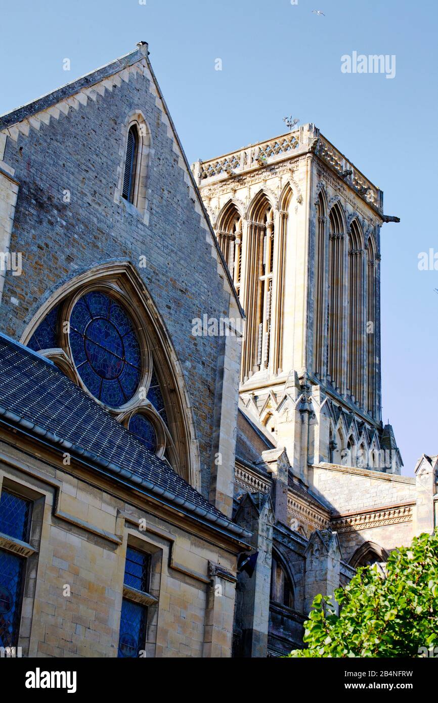 19th century french church hi-res stock photography and images - Alamy