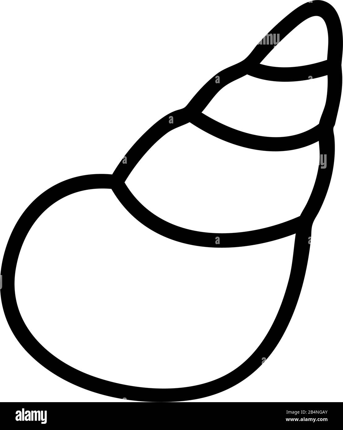 Cone snail shell Black and White Stock Photos & Images - Alamy